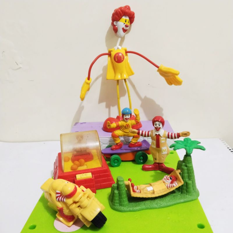 Jual Figure Happy Meal Maskot McD - Ronald (Si Badut) / Mascot McDonalds' - Ronald (Second ...