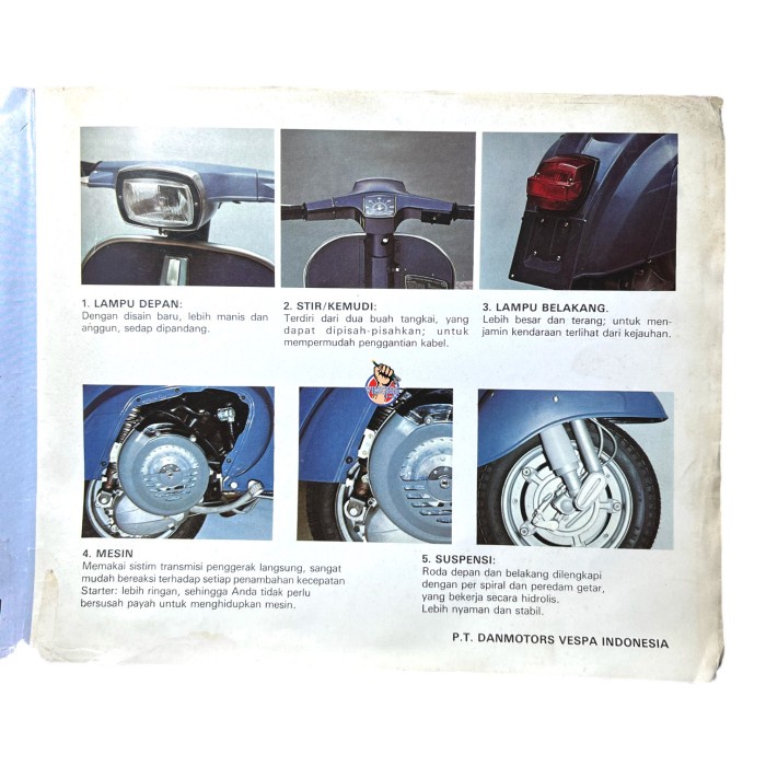 Jual poster brosur vespa pts special 100 p100ts smallframe dindakanya2535 | Shopee Indonesia
