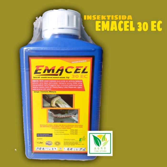 Jual Emacel 30Ec 1 Liter Insektisida Untuk Hama Bawang Merah ...