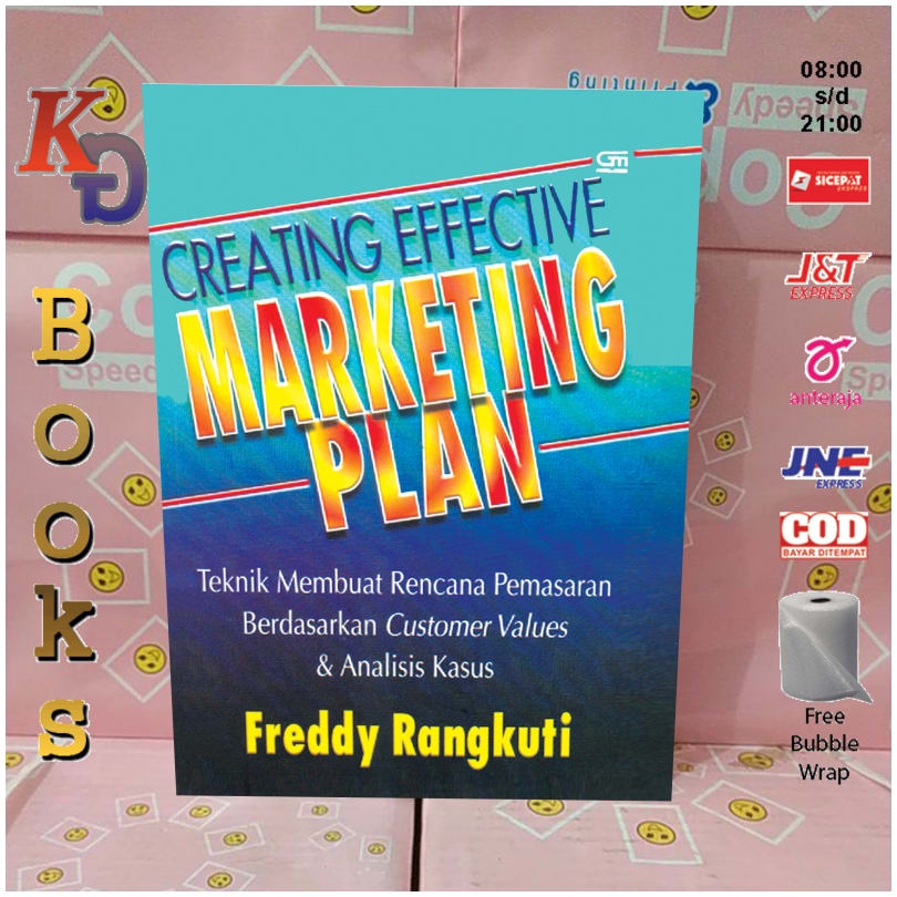 Jual Creating effective Marketing Plan - Freddy Rangkuti | Shopee Indonesia