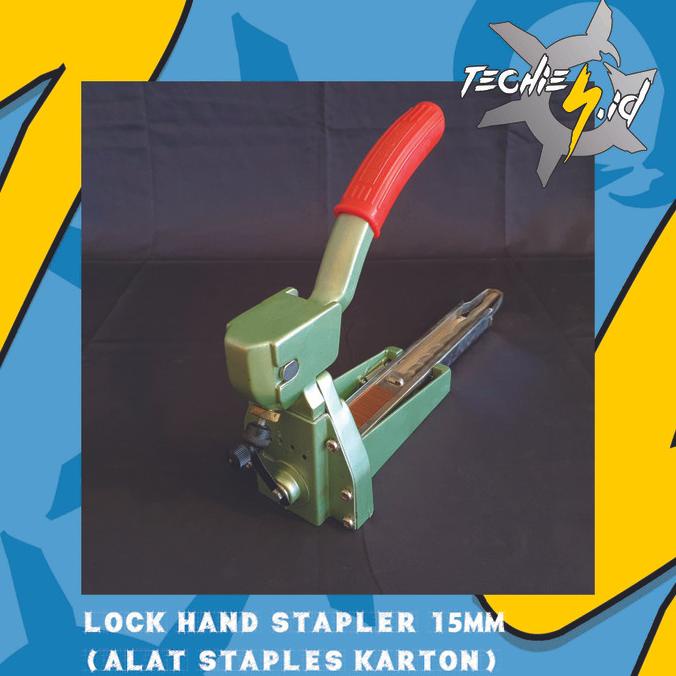 Jual Lock Hand Stapler 150Mm (Alat Staples Karton / Kardus Manual ...
