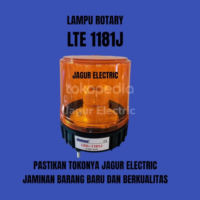 Jual Lampu Rotary Lte-1181J/Rotator 1181J Multi Volt With Buzzer Kuning ...
