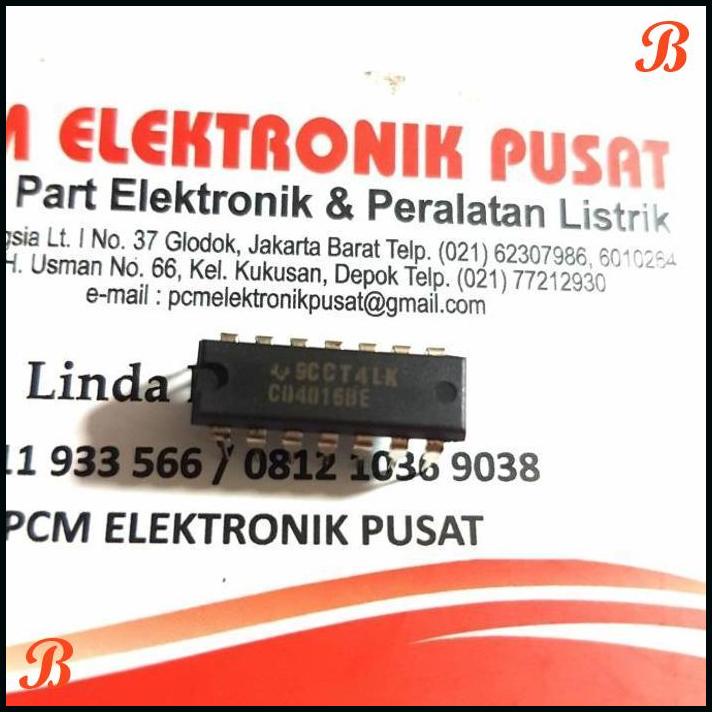 Jual IC LOGIC 4016 SERIES CD4016BCP DIL [PCME] | Shopee Indonesia