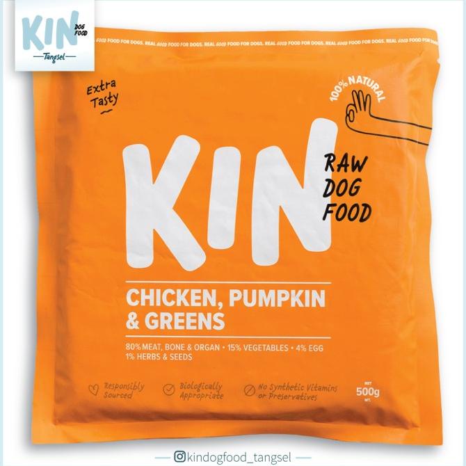 Jual Trend Chicken Pumpkin & Greens - Kin Dog Food Terbaik | Shopee ...