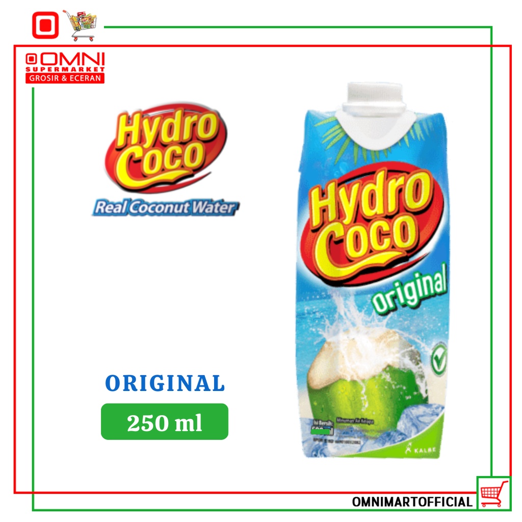 Jual Hydro Coco Ori 250 Ml Minuman Isotonik Penambah Ion | Shopee Indonesia