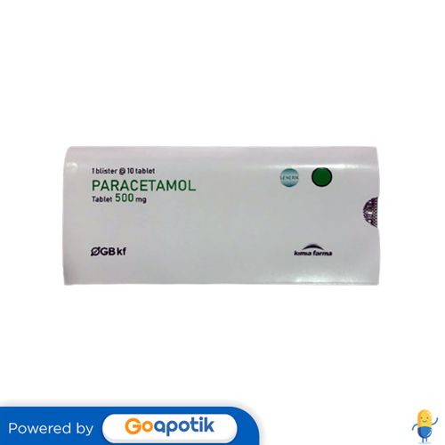 Jual PARACETAMOL KIMIA FARMA 500 MG BLISTER 10 TABLET | Shopee Indonesia