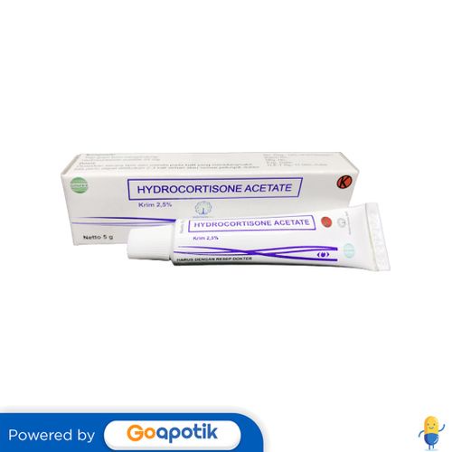 Jual HYDROCORTISONE MULIA 2.5% CREAM 5 GRAM TUBE | Shopee Indonesia