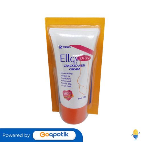 Jual ELLGY PLUS CRACKED HEEL CREAM 10 GRAM TUBE | Shopee Indonesia