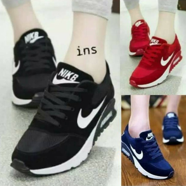 Jual PERFECT Sepatu Sneakers Airmax Pria Wanita Nikb / Sepatu Kets ...
