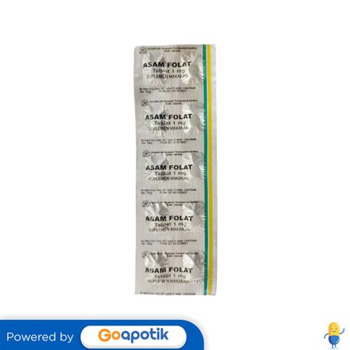 Jual ASAM FOLAT NOVAPHARIN 1 MG STRIP 10 TABLET | Shopee Indonesia