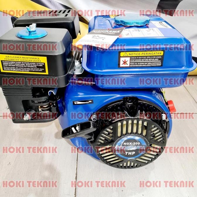 Jual Mesin Engine 7HP Nishikawa NGX200 Mesin Penggerak Bensin GX200 7 ...