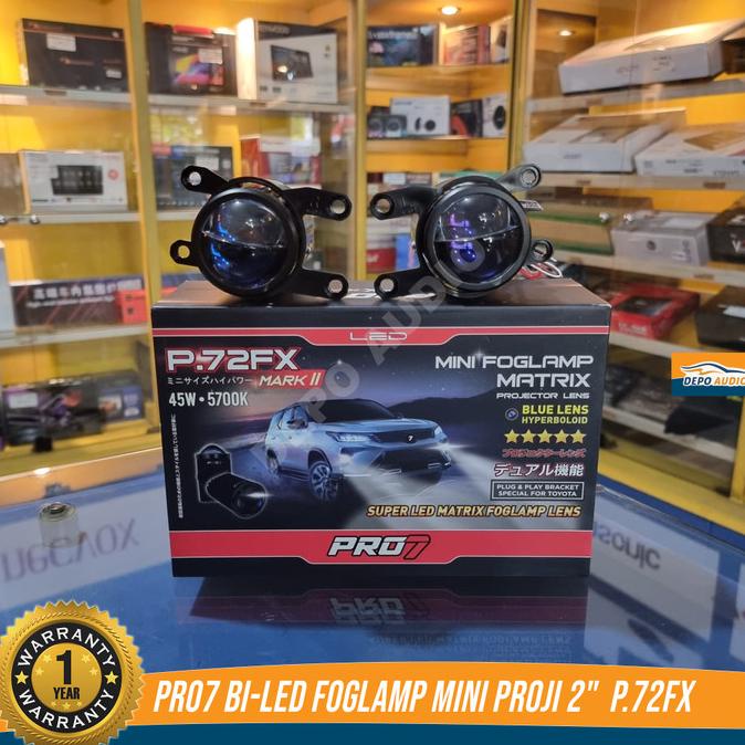 Jual PRO7 P72FX BI-LED FOGLAMP PROJECTOR 2 INCH Innova Zenix & Fortuner ...