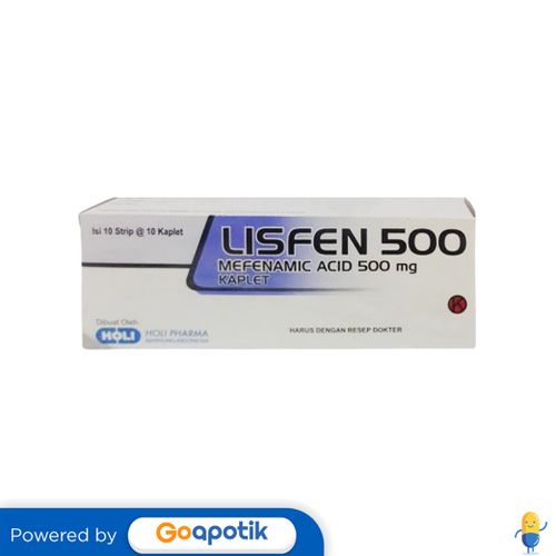 Jual LISFEN 500 MG BOX 100 KAPLET | Shopee Indonesia