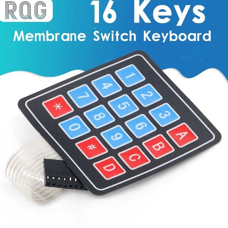 Jual Original KEYPAD / KEYBOARD MATRIX 4X4 ARDUINO - PERTAMINI - POM ...
