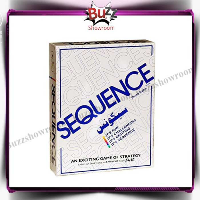 Jual Board Game Sequence Playing An Exciting Card Games Of Strategy | Shopee Indonesia