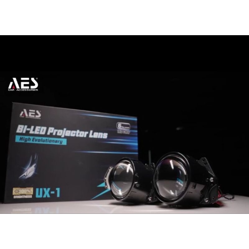 Jual BiLED AES UX-1 Blueglass 3inch Blueglass 45W/50W | Shopee Indonesia