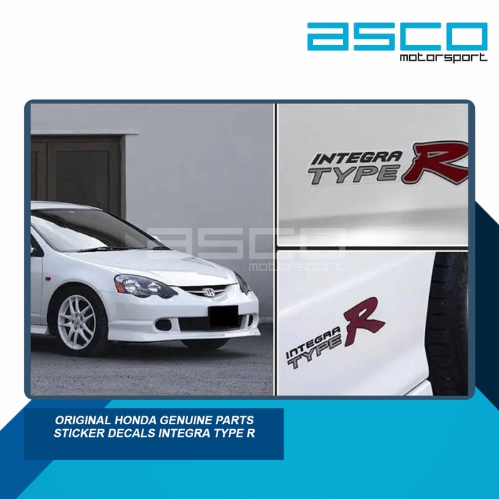 Jual [Ori] Original Honda Genuine Parts Sticker Decals Integra Type R ...