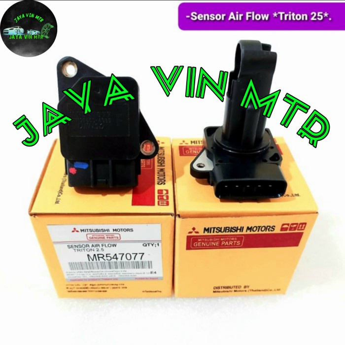 Jual Sensor Air Flow Sensor Intake Mitsubishi Triton 2.5 2500 Mr547077 ...