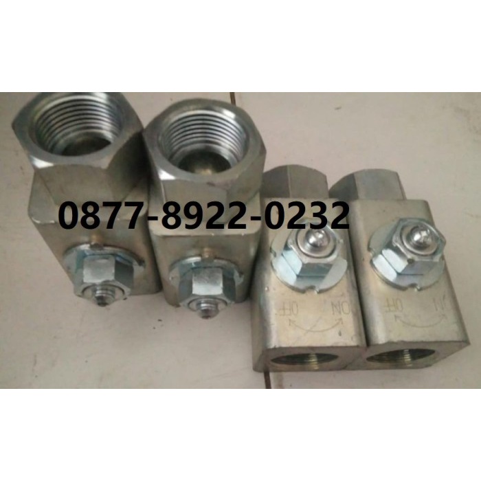 Jual Original Stop Valve 1 Inch Sparepart Excavator 20 Ton Piping Kit ...