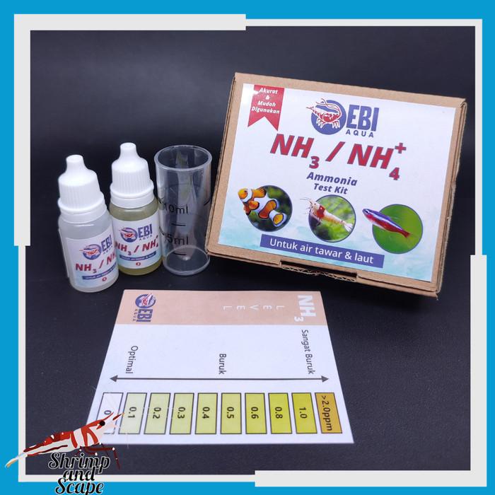 Jual Ebi Nh3 Nh4 Ammonia Water Test Kit Alat Tes Air Tawar Aquascape ...