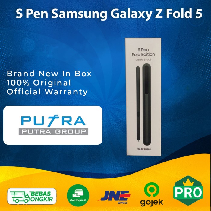 Jual Samsung S Pen Fold Edition for Samsung Galaxy Z Fold 5 Fold5 5G ...