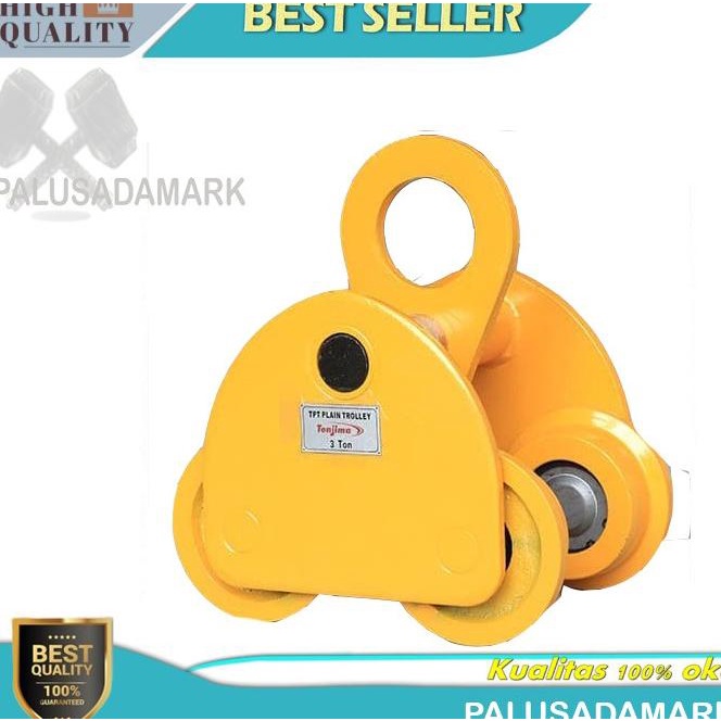 Jual Plain Trolley Katrol Manual Tenjima 2 Ton | Shopee Indonesia