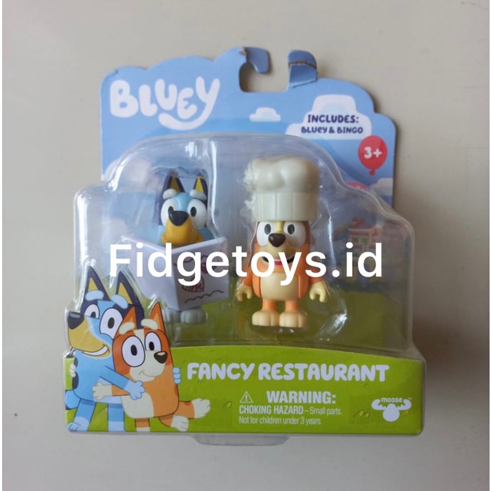 Jual COD Bluey Fancy Restaurant Mini Figure 2 - Hot 2021 Limited ...