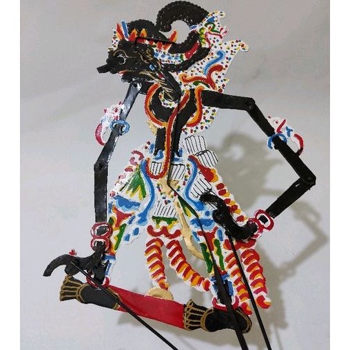 Jual wayang kulit bahan duplex mainan anak karakter duryudana | Shopee ...