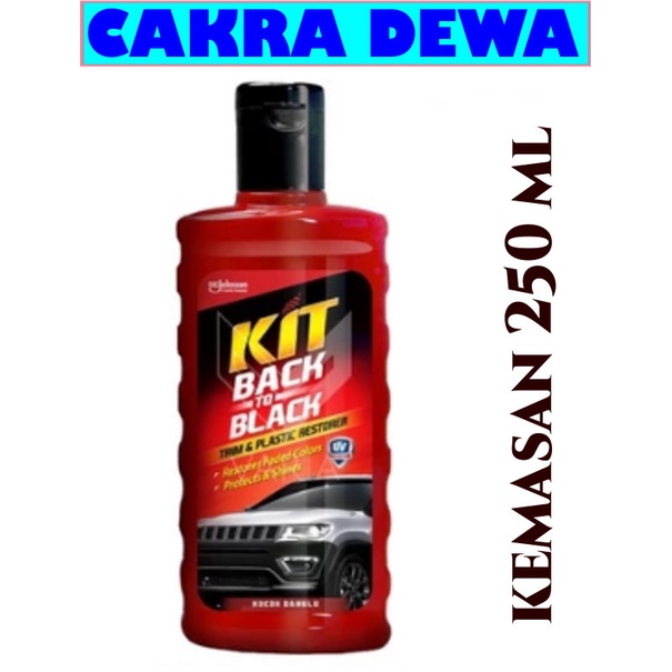 Jual KIT BACK TO BLACK PENGHITAM PLASTIK TRIM DAN DASHBOARD MOBIL ISI ...