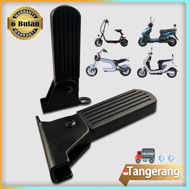 Jual 1pasang Pedal Belakang Sepeda Listrik Foot Step Depan Lipat ...