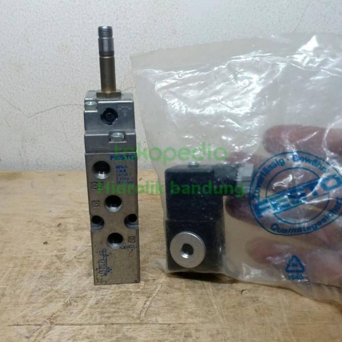 Jual Ready Festo Mfh - 5 - 1/8 - B Selenoid Valve Pneumatic Festo Ac 220 + Coil Garansi | Shopee ...