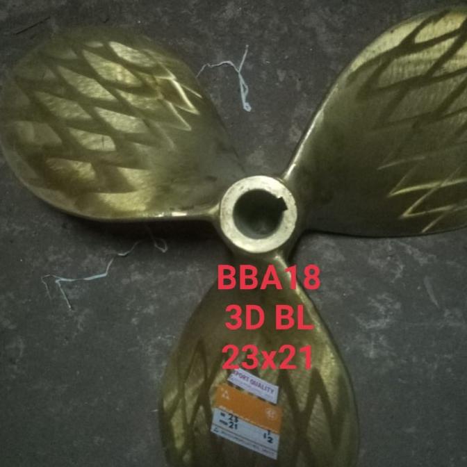 Jual Kipas Kapal MIKASA / Propeller 3D BL 23x21 | Shopee Indonesia