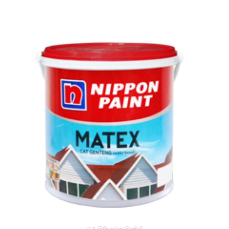Jual Cat Genteng Merk Matex Nippon Paint 4Kg | Shopee Indonesia