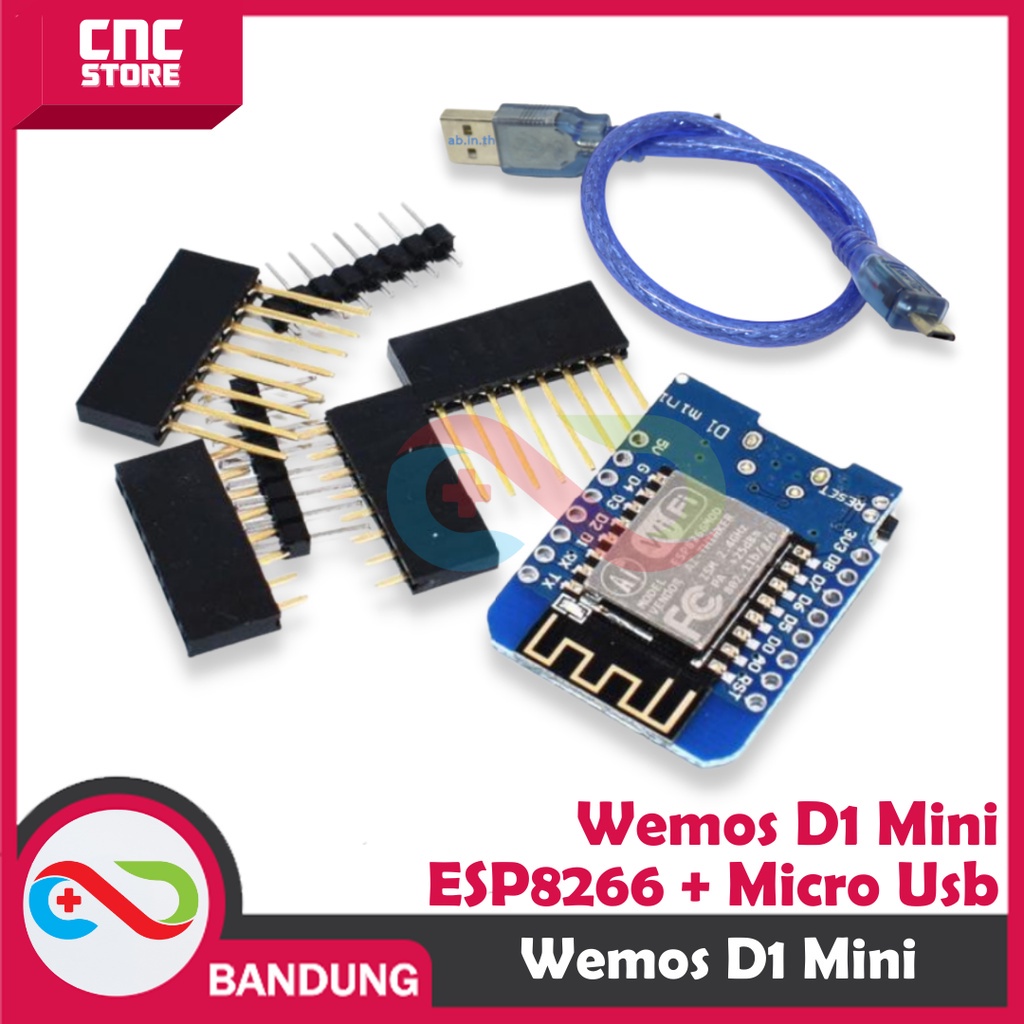 Jual WEMOS D1 MINI NODEMCU 4MB LUA WIFI IOT INTERNET ESP8266 ESP12E ...