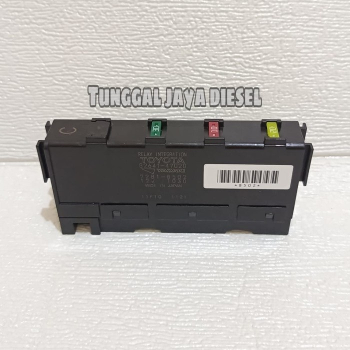 Jual Relay Fuse Box Integration 82641-47020 Toyota Yaris Vios Sienta ...