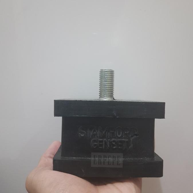 Jual KARET RUBBER MOUNTING ENGINE STAMFORD GENSET 100X80X60 M16 ...