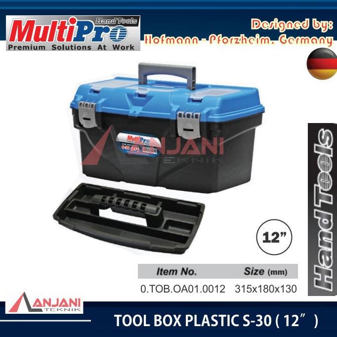 Jual [Bks] Tool Box Plastik 12 Inch Multipro S-30 Toolbox Plastik Tray ...