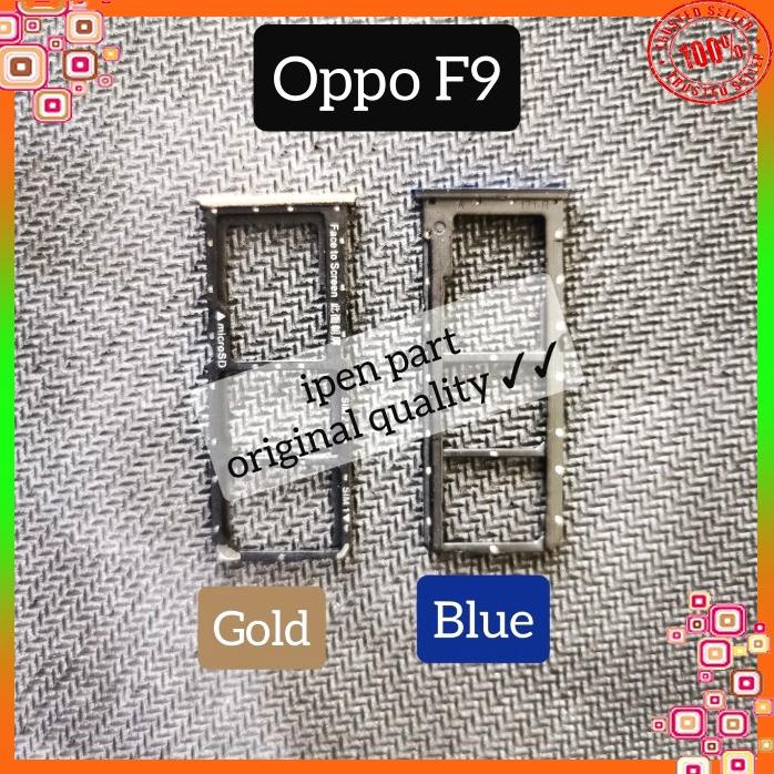 Jual Slot Sim Tray F9 Oppo Original Simtray Lock Tempat Kartu Card ...