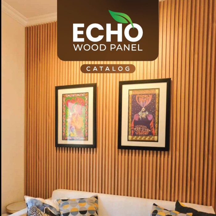 Jual Promo Wall Panel 3D Motif Kayu / Kisi Kisi Wallpanel / Panel ...