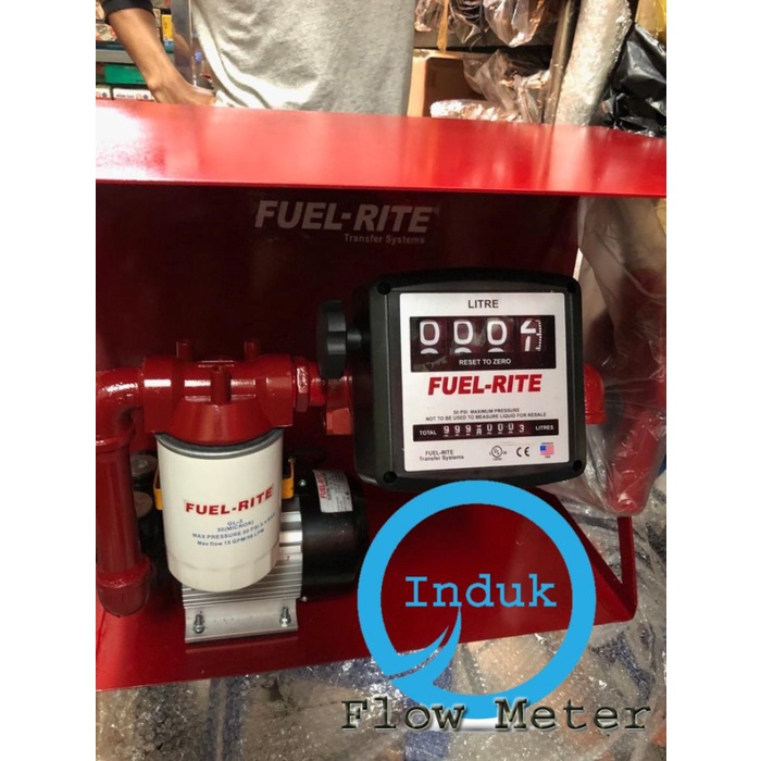 Jual Promo Pompa Solar Flow Meter / Pompa Transfer Solar 4 Digit Fuel ...