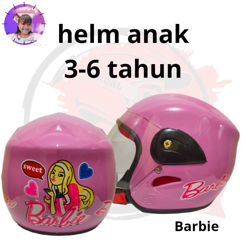 Jual HELM ANAK PEREMPUAN DAN LAKI-LAKI USIA 2 3 4 5 TAHUN GAMBAR ...