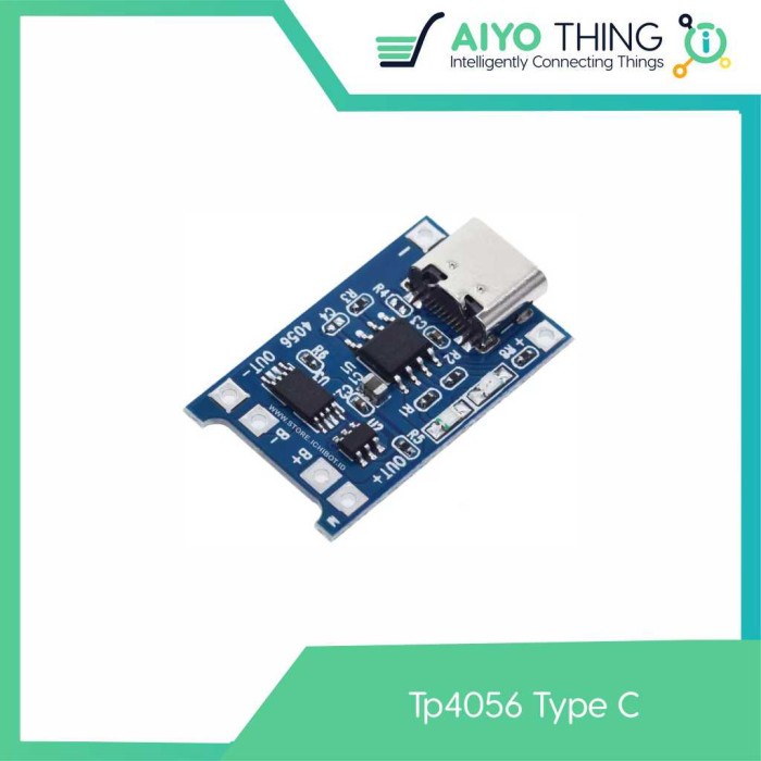 Jual TP4056 1A 5V to Lithium Modul Cas Baterai USB Tipe Type C | Shopee ...