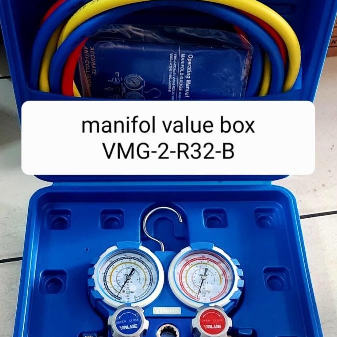 Jual Manifold Value R32 ( R32,R134,R410,R407) | Shopee Indonesia