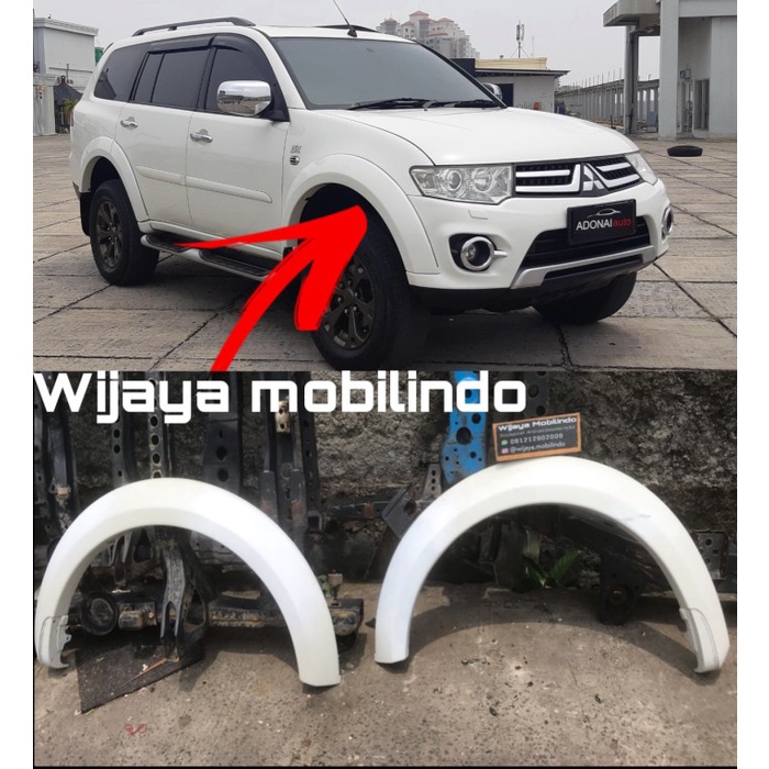Jual Hara Over Fender Mitsubishi Pajero Sport Original Copotan | Shopee ...