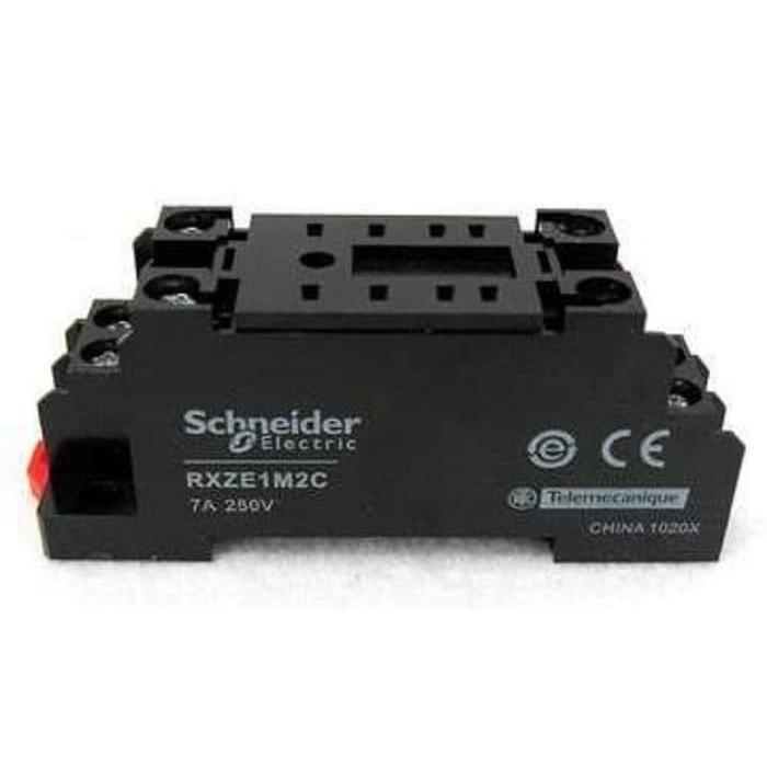 Jual Promo Schneider Socket Relay 7A 8 Pin Untuk Rxm2Lb Rxze1M2C Best Seller Original | Shopee ...