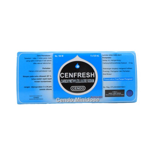 Jual Cendo Cenfresh Eye Drop Minidose Obat Tetes Mata | Shopee Indonesia