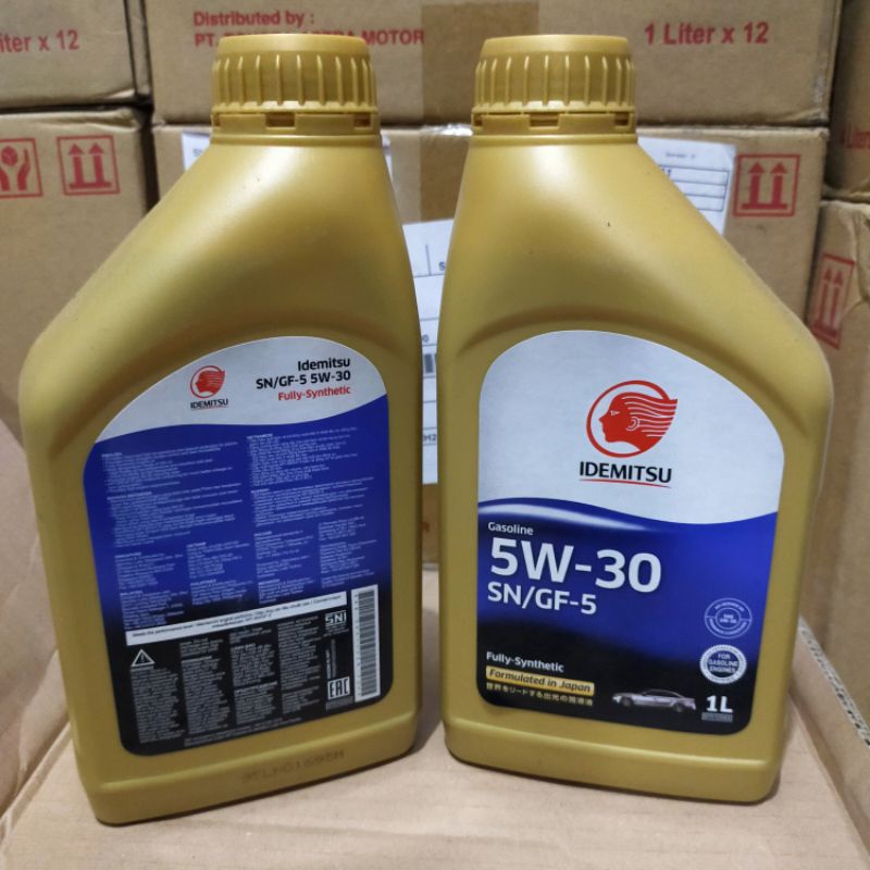 Jual Idemitsu oli bensin IFG5 5w-30 SN Fully Synthetic 1L Original ...