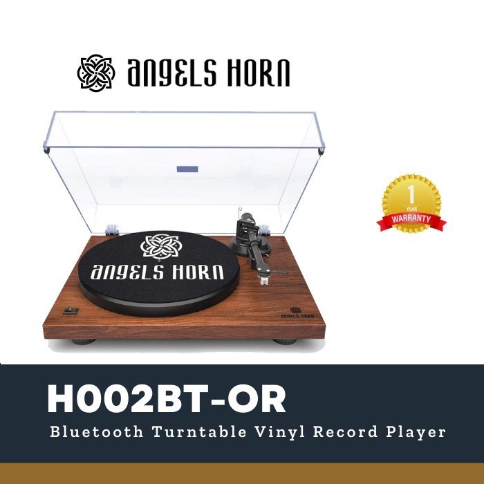 Jual Angels Horn H002Bt Bluetooth Turntable Vinyl Record Player ...