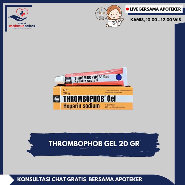 Jual Thrombophob Gel 20 g | Shopee Indonesia