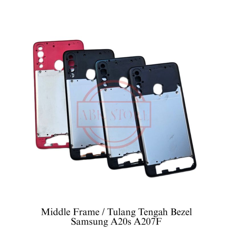 Jual Middle Frame - Tulang Tengah Bezel Samsung Galaxy A20s A207F ...
